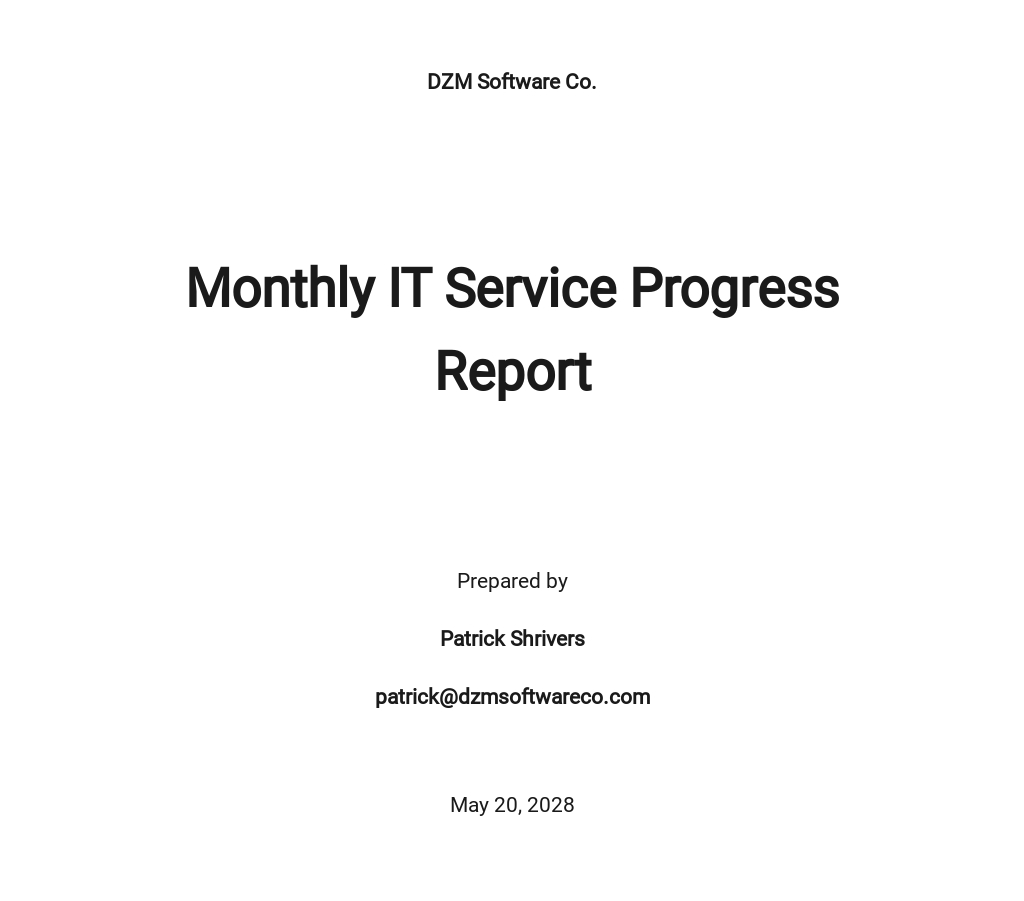 FREE Simple Monthly Management Report Template - PDF | Word (DOC ... FREE Simple Monthly Management Report Template - PDF | Word (DOC ...