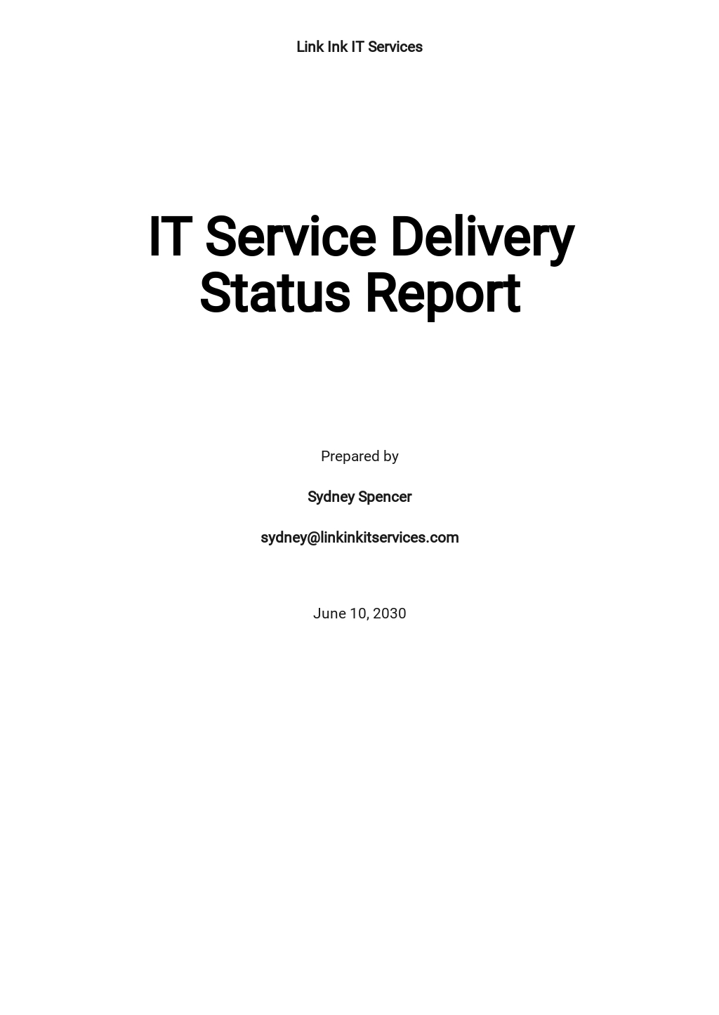 Annual Report Template [Free PDF] - Word (DOC) | Google Docs