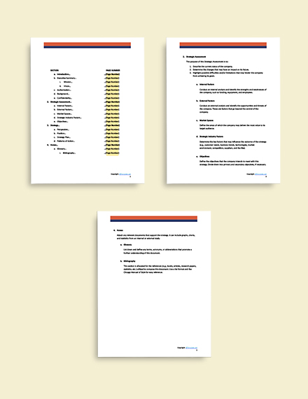 IT Strategy Template - Google Docs, Word, Apple Pages | Template.net