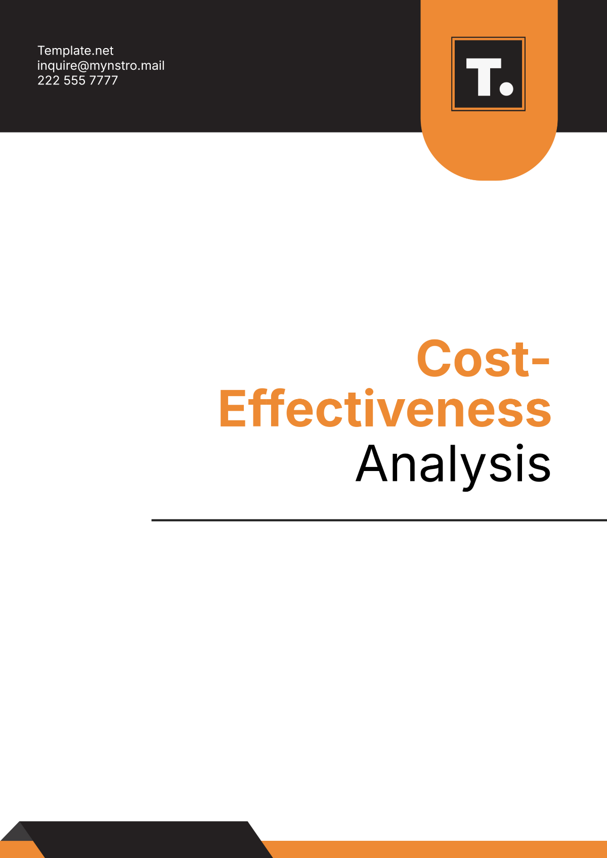 Free Cost Effectiveness Analysis Design Template To Edit Online Free Cost Effectiveness Analysis Design Template To Edit Online