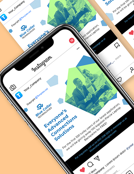 Software Instagram Post Template - PSD | Template.net