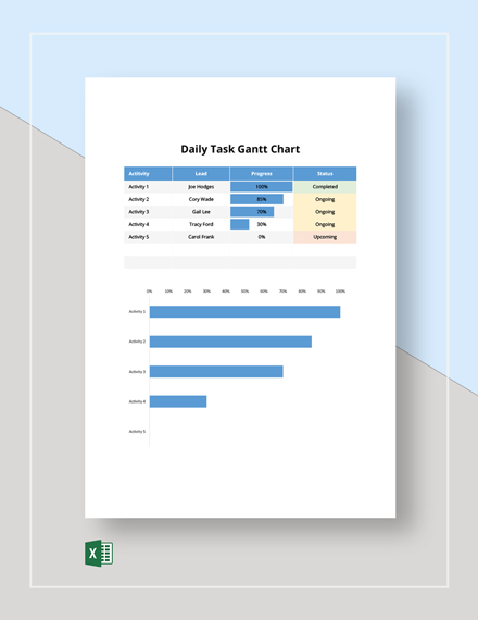 Daily Workout Chart - Illustrator, PDF | Template.net