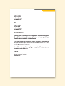Free Application Letter Format in Microsoft Word, Apple Pages, Google ...