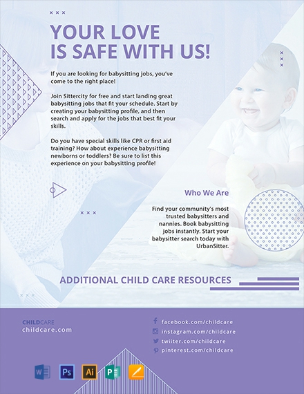 Baby Birthday Party Flyer Template - Download in Word, Google Docs ...