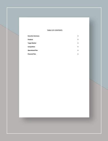Simple Real Estate Business Plan Template - Google Docs, Word, Apple ...