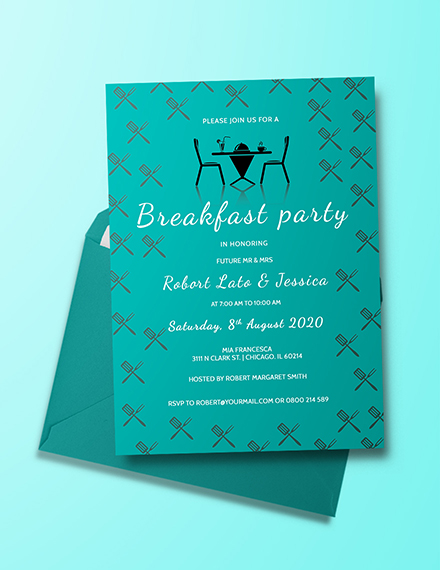 Breakfast Party Invitation Template: Download 344+ Invitations in PSD ...