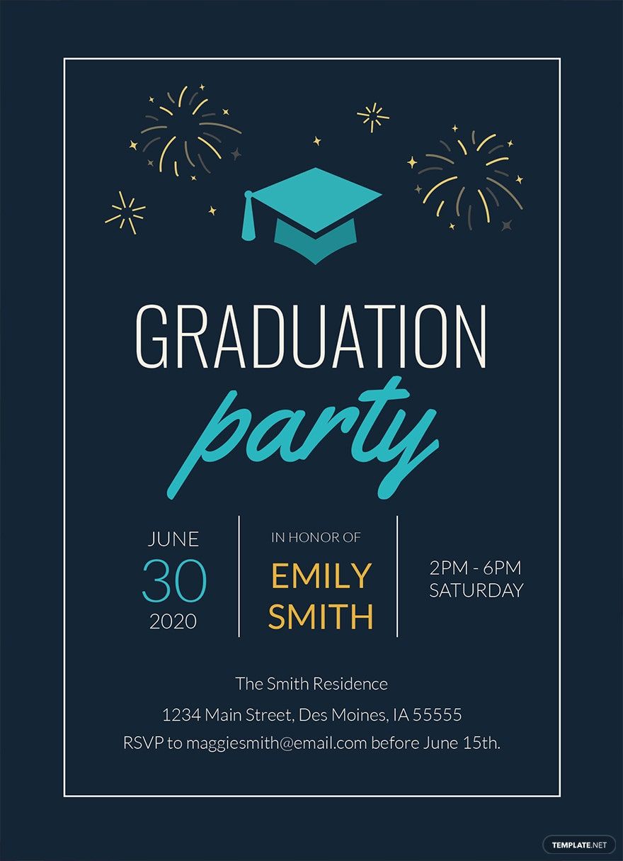Template For Graduation Invitation Offers Shop Save 40 Jlcatj gob mx