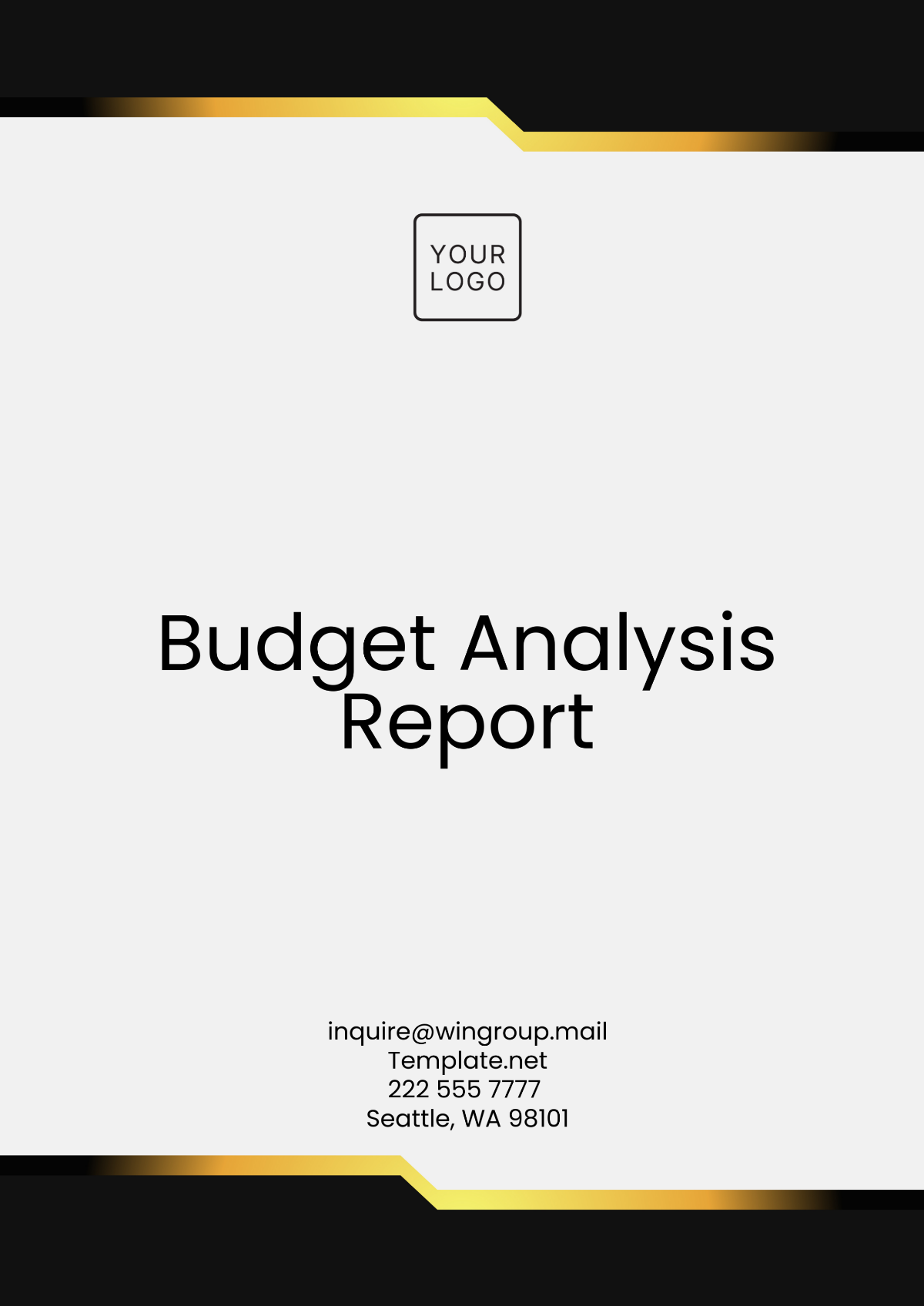 Free Market Analysis Report Template Edit Online Download Free Market Analysis Report Template Edit Online Download