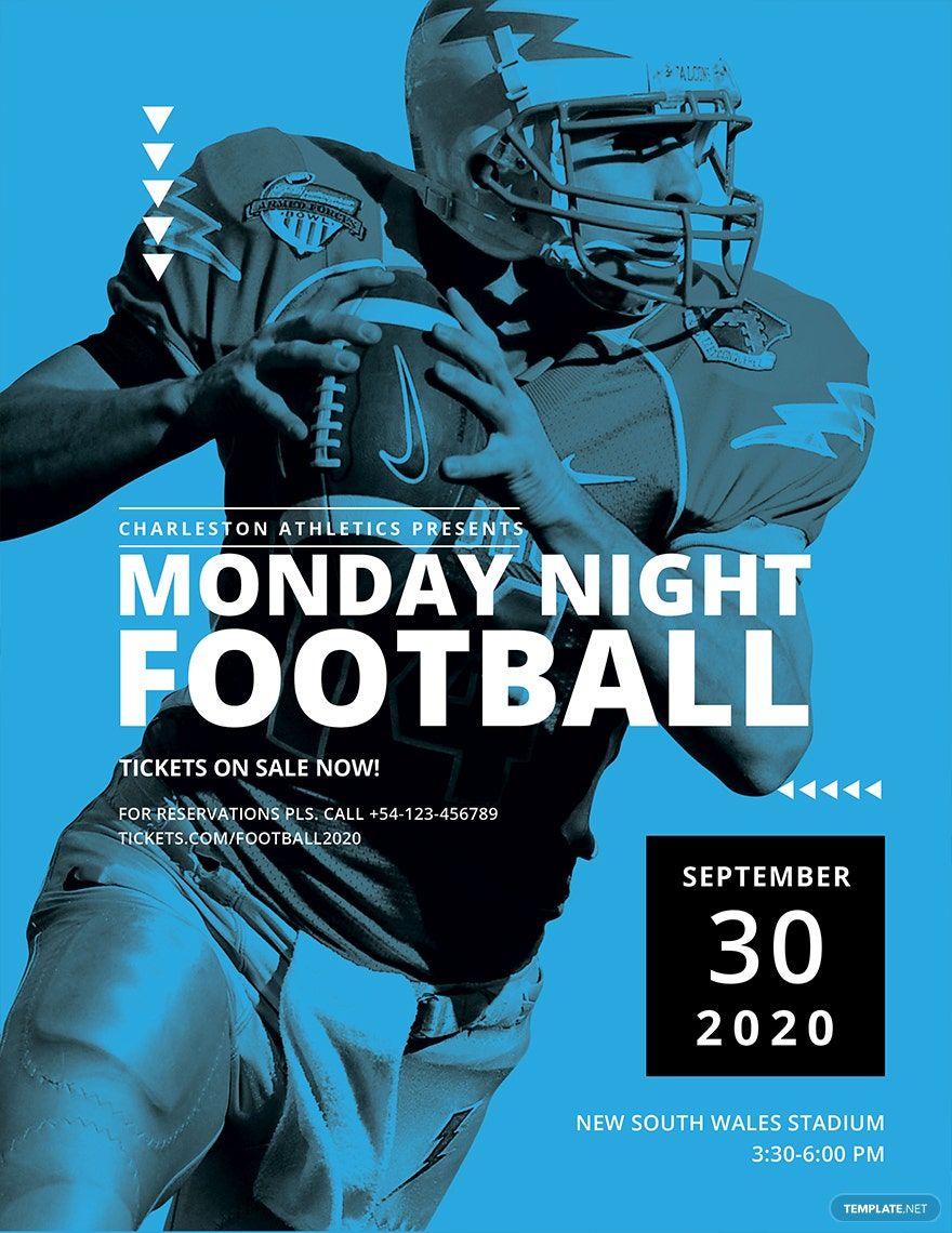 FREE Football Flyer Word Template Download Template