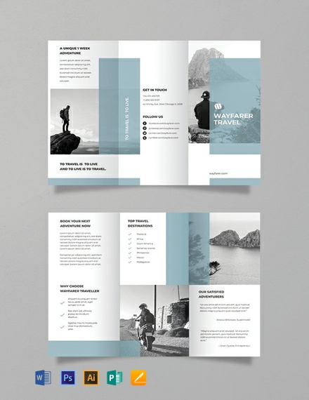 37 Travel Brochure Templates Free Downloads Template