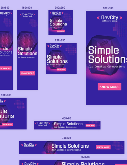 IT Software Web Ads Template - PSD | Template.net