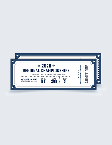 97 FREE Ticket Templates Download Ready Made Template
