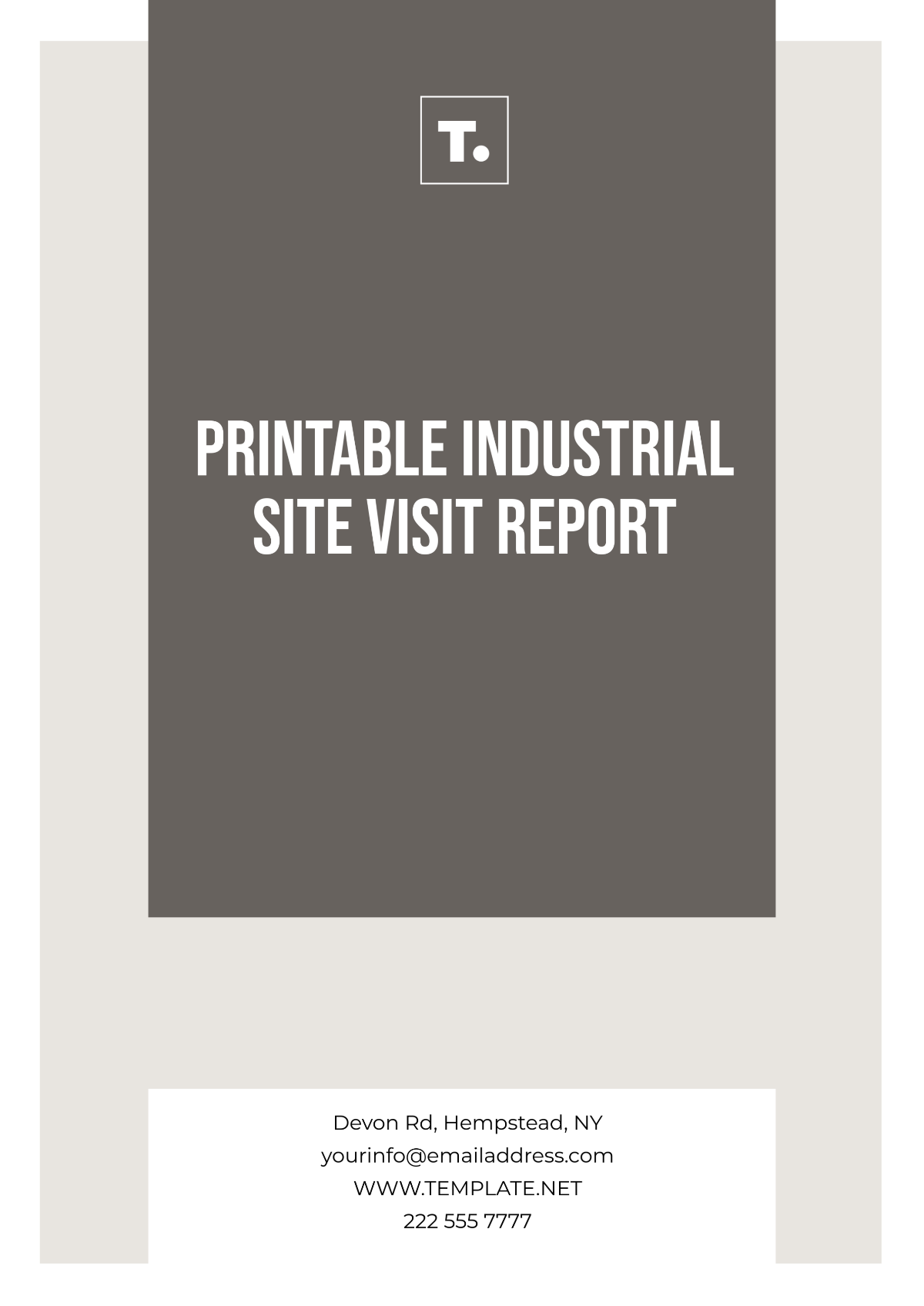 Free Site Visit Report Templates To Edit Online And Print