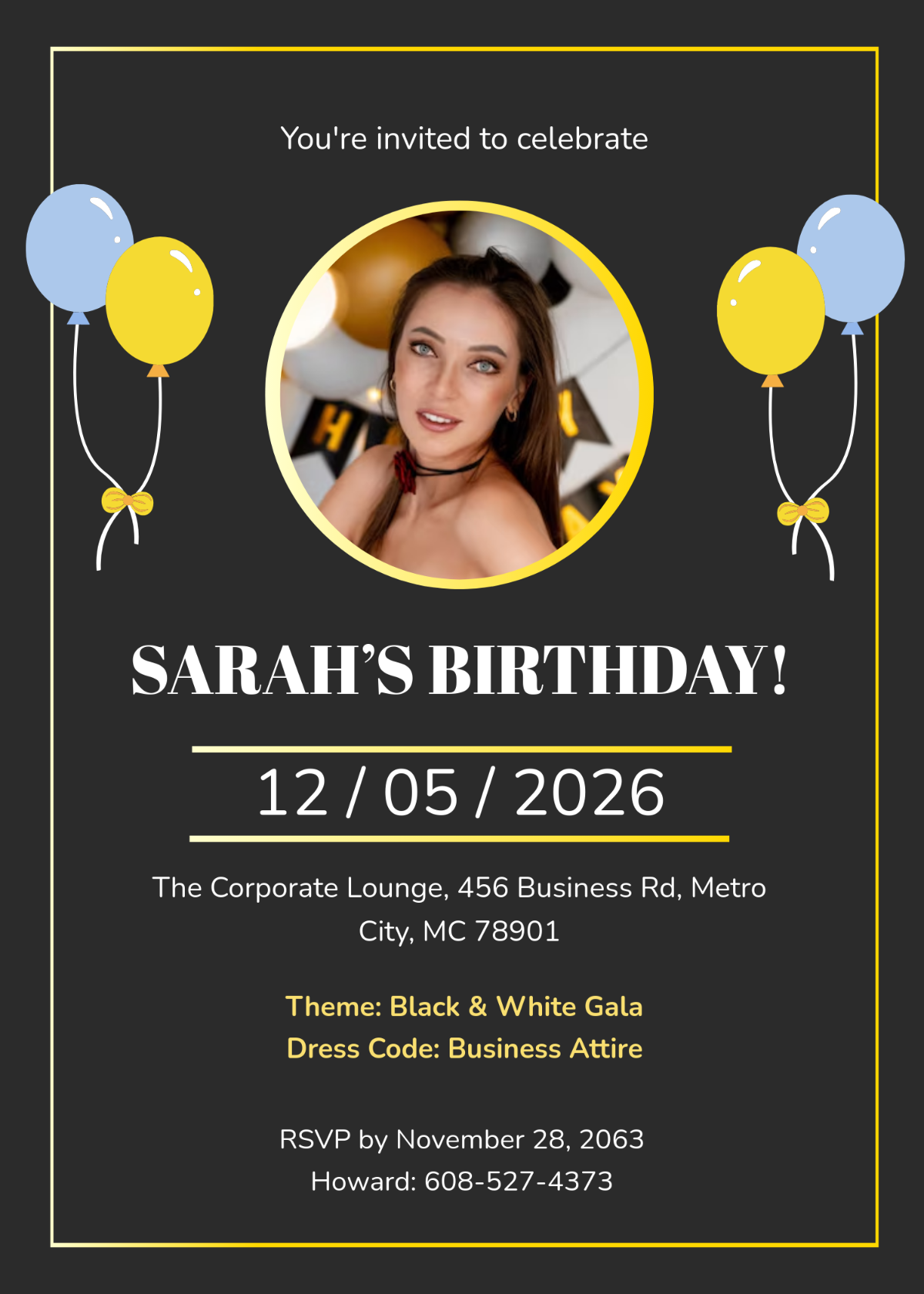 Free Birthday Party Invitation Designs Infoupdate