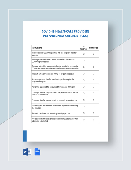 Coronavirus COVID-19 Screening Checklist for Visitors and Employees ...