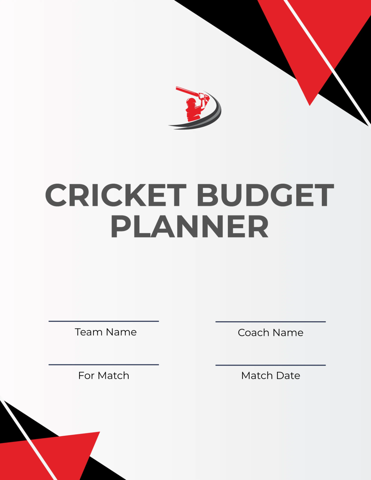 FREE Cricket Templates Examples Edit Online Download Template FREE Cricket Templates Examples Edit Online Download Template