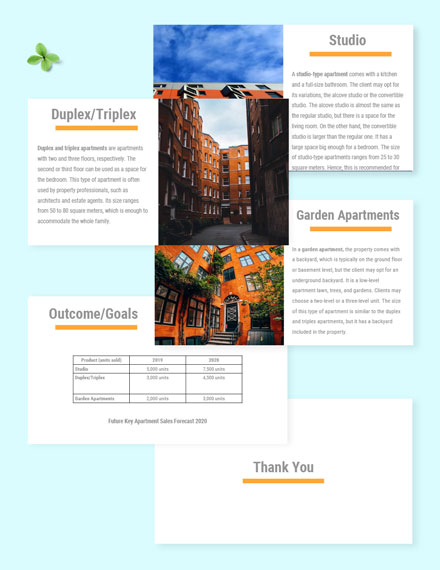 Free Simple Real Estate Presentation Template - Apple Keynote ...