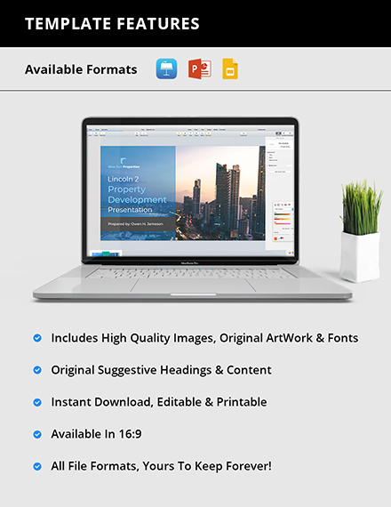 Real Estate Development Presentation Template Google Slides Apple 