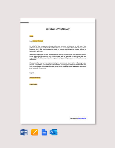 FREE Request Letter for Approval Template - Word (DOC) | Google Docs ...