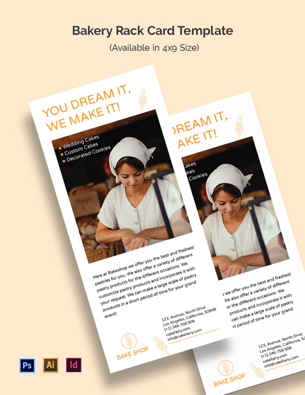 Ice Cream Rack Card Template - Google Docs, Word, Publisher | Template.net