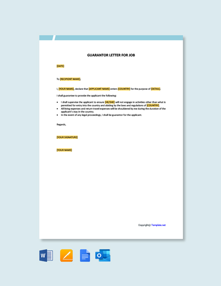 How To Write A Guarantor Letter For Employment In Nigeria 