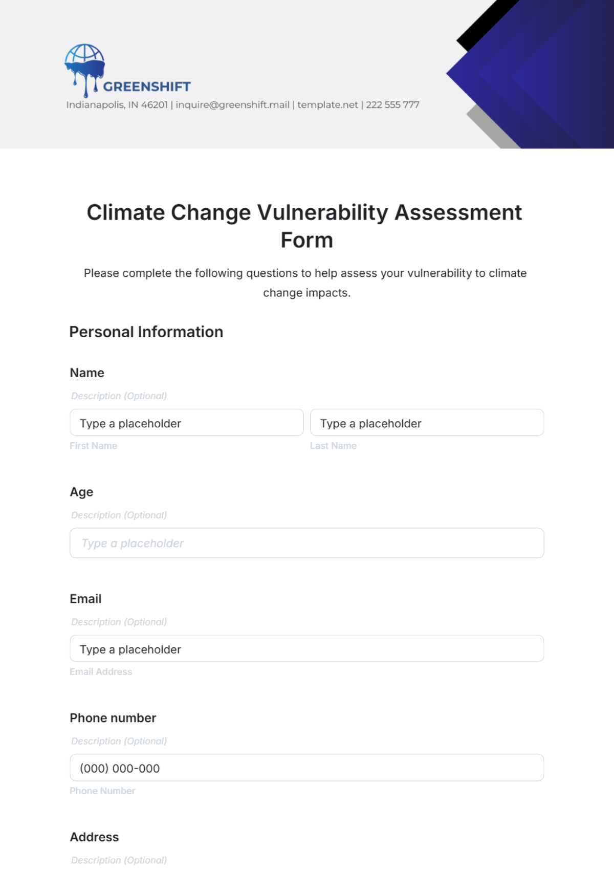Free Assessment Form Templates To Edit Online Free Assessment Form Templates To Edit Online