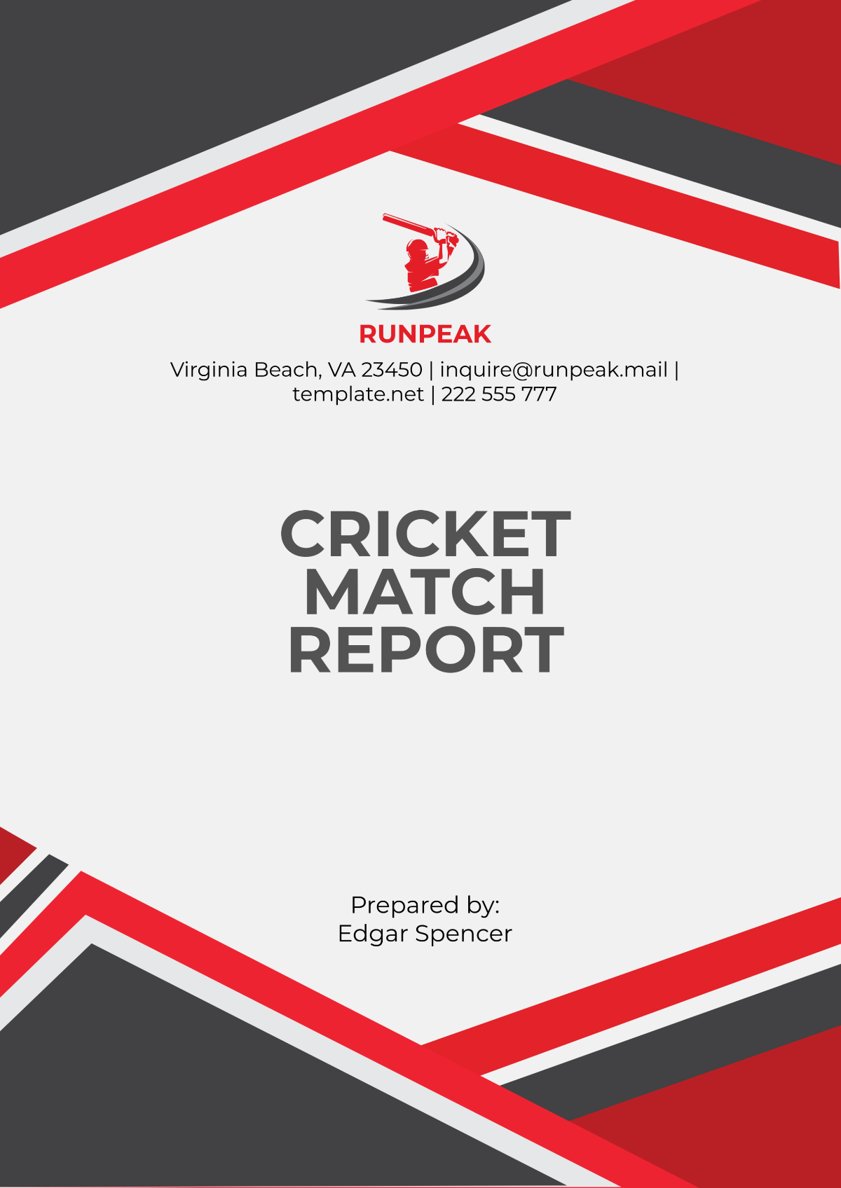 Free Cricket Templates To Edit Online Free Cricket Templates To Edit Online