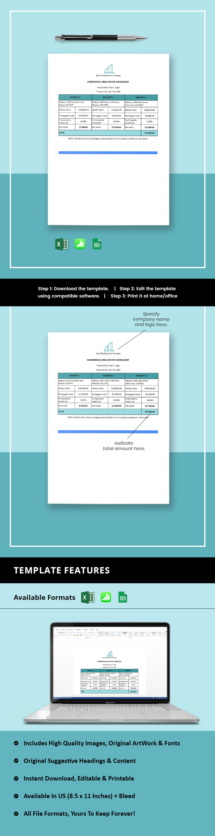 Free Printable Construction Worksheet Template - Word, Apple Pages ...