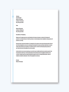 Sample Exit Letter Template in Microsoft Word, Apple Pages, Google Docs ...