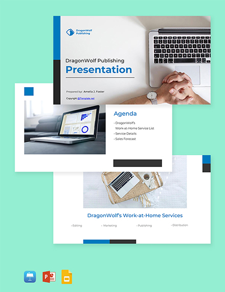 Free Software Product Presentation Template