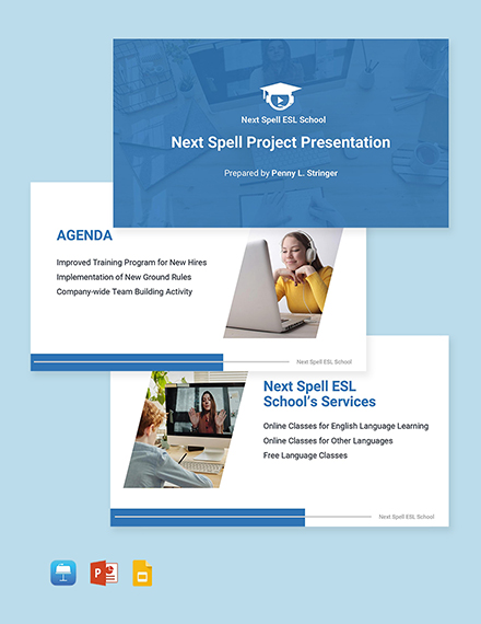 Business Work Summary Presentation Template - Download in PDF ...