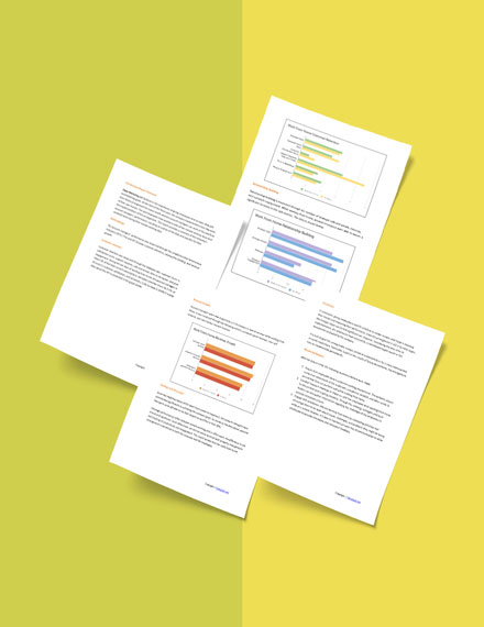 Simple Work From Home Report Template - Google Docs, Word | Template.net