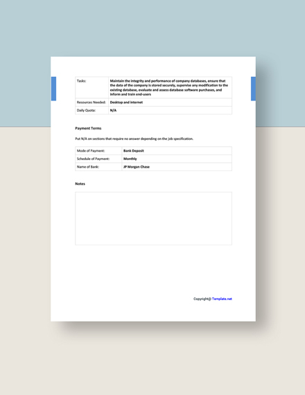 Free Sample Work From Home Form Template - Word | Template.net