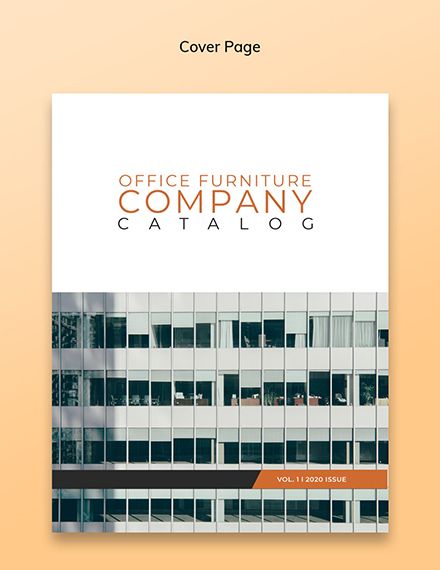 Company Catalog Template - InDesign, Word, Apple Pages, PSD, Publisher ...