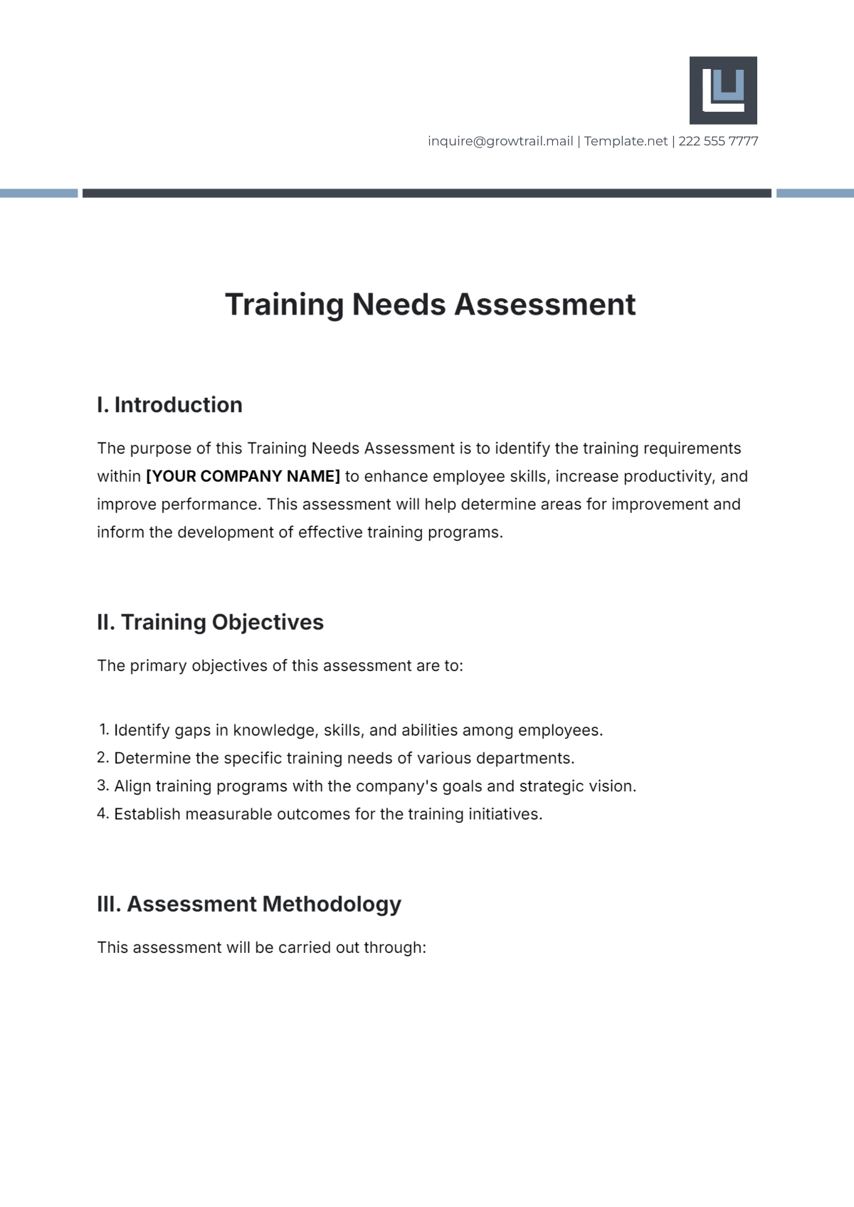 Free Assessment Templates Editable And Printable Free Assessment Templates Editable And Printable