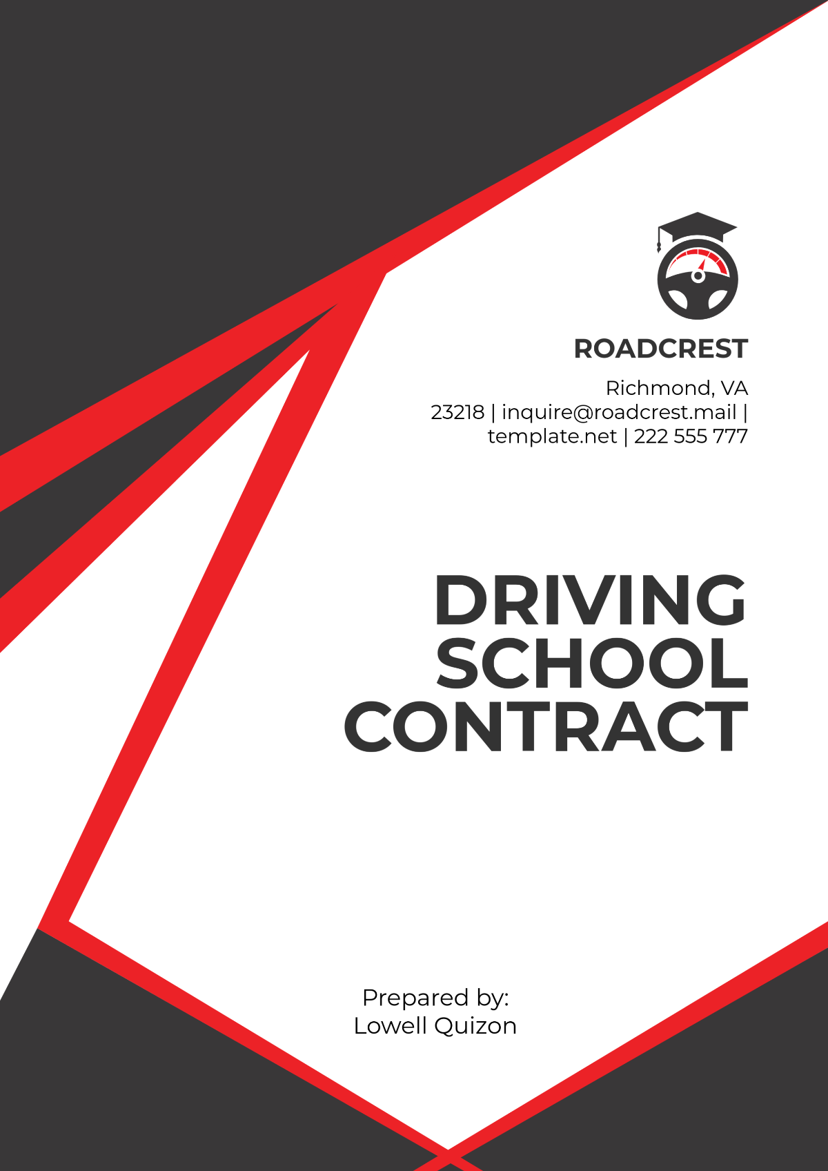 Free Driving School Templates To Edit Online