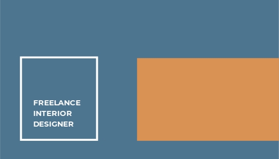 Free Minimal Freelancer Business Card Template