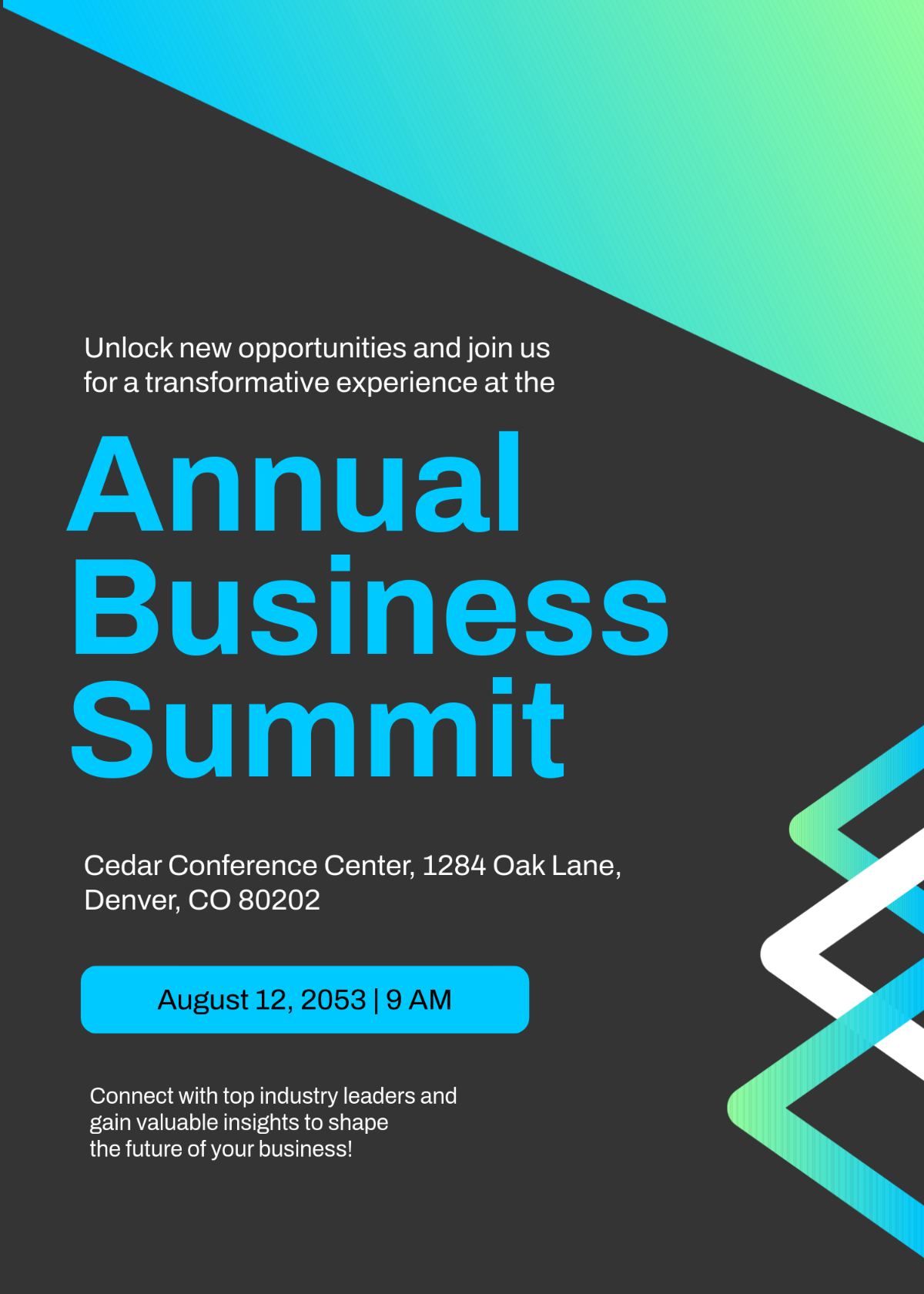 Free Business Event Invitation Templates Editable And Printable