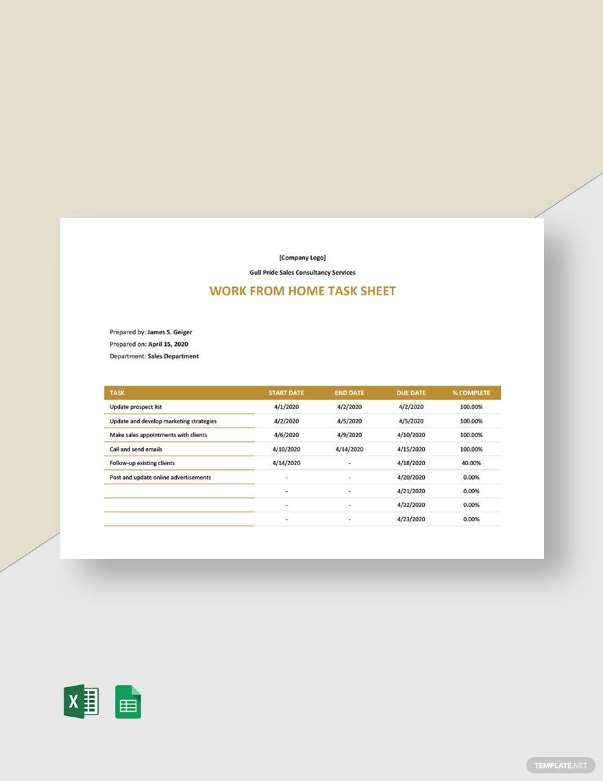 Work Home Word Templates Design Free Download Template