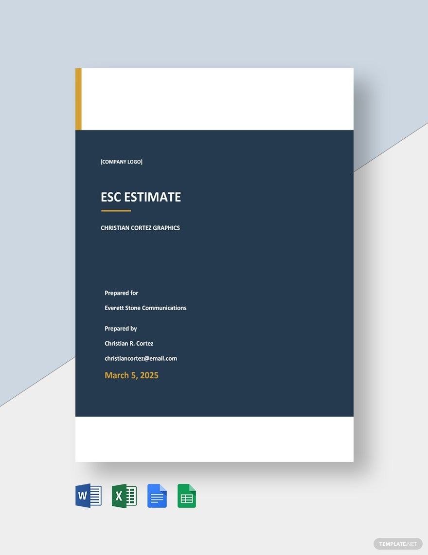 Free Freelance Graphic Design Estimate Template Download In Word 