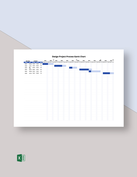 Free Project Timeline Gantt Chart Template - Download in Excel, Google ...