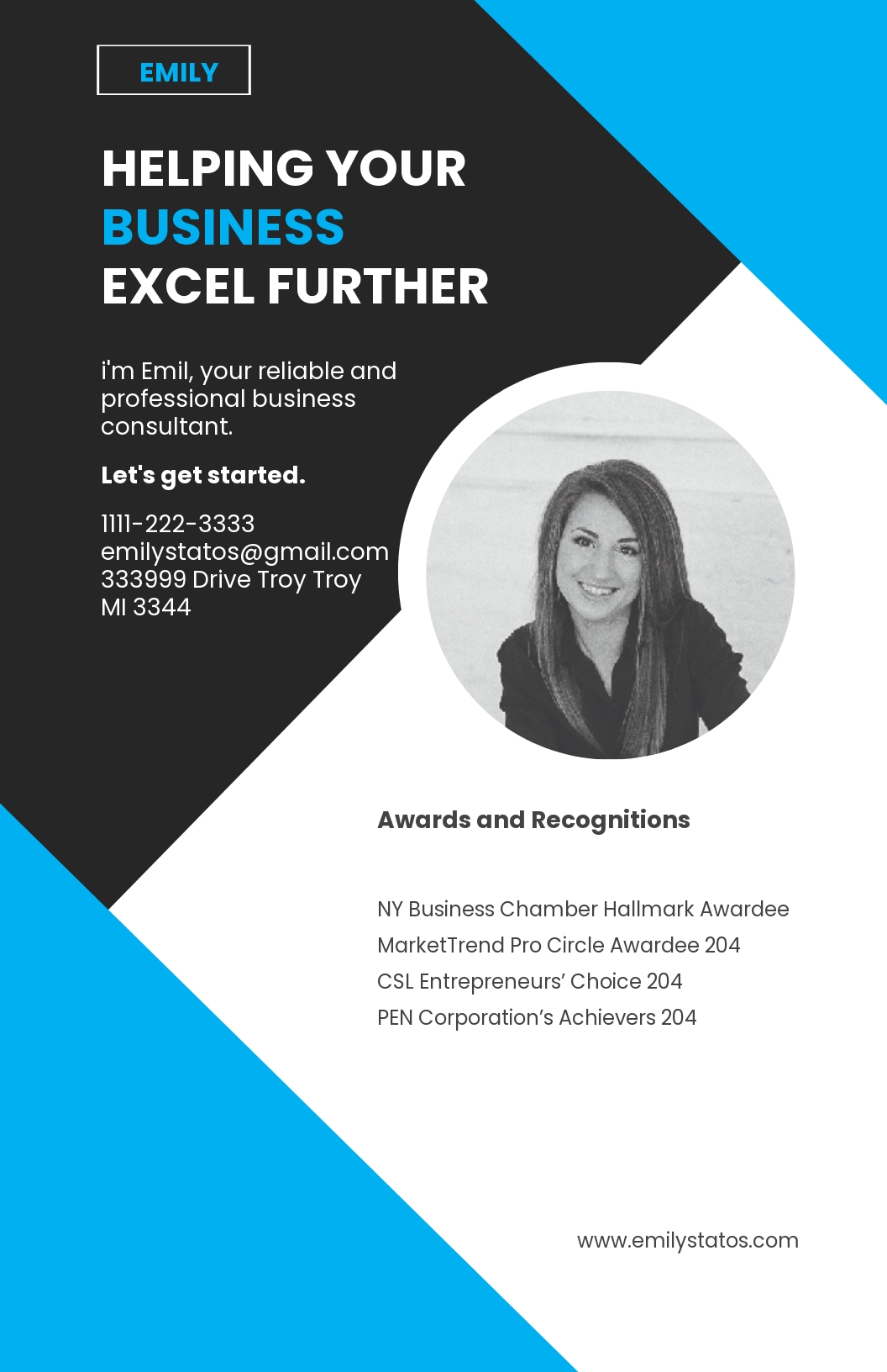 Freelance Advertisement Poster Template