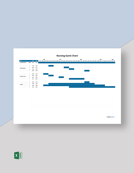 Sample Nursing Home Organizational Chart Template - PDF | Word | Apple ...