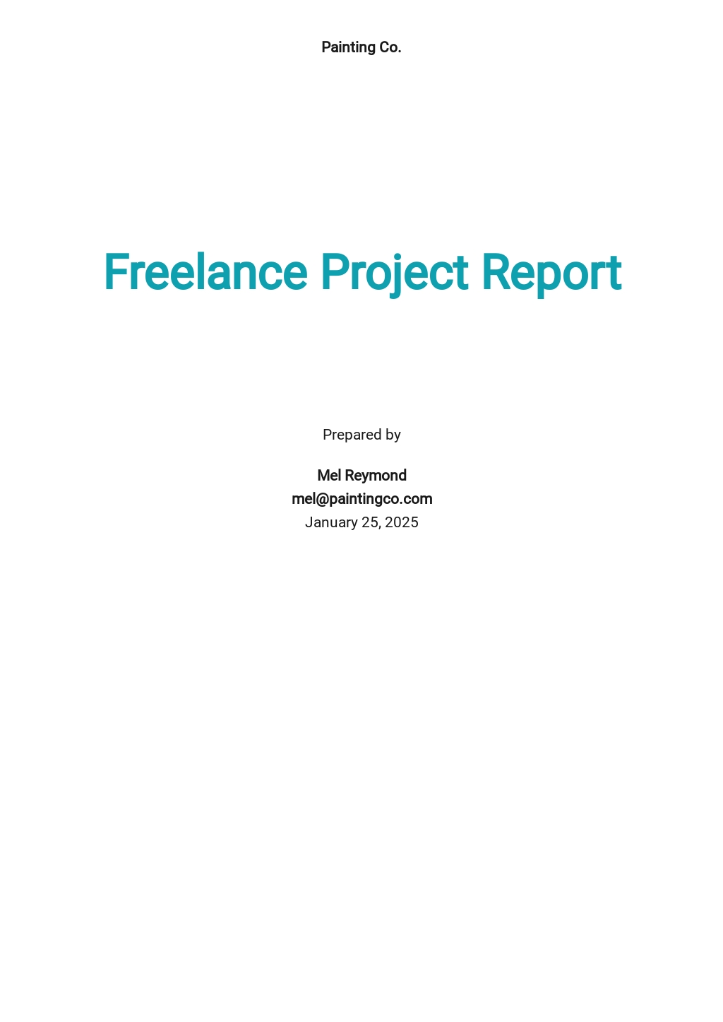 43+ FREE Project Report Templates [Edit & Download] | Template.net