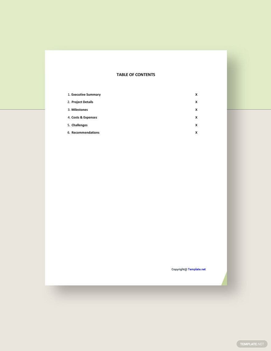 Free Simple Industry Visit Report Template - Google Docs, Word ...