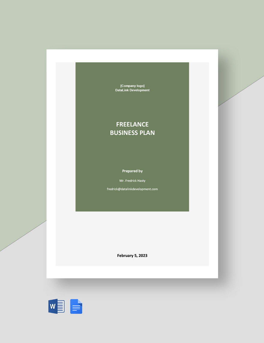 Simple Business Plan Template - Google Docs, Word, Apple Pages ...