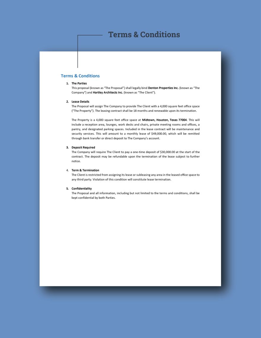 Job Proposal Sample Template - Google Docs, Word | Template.net