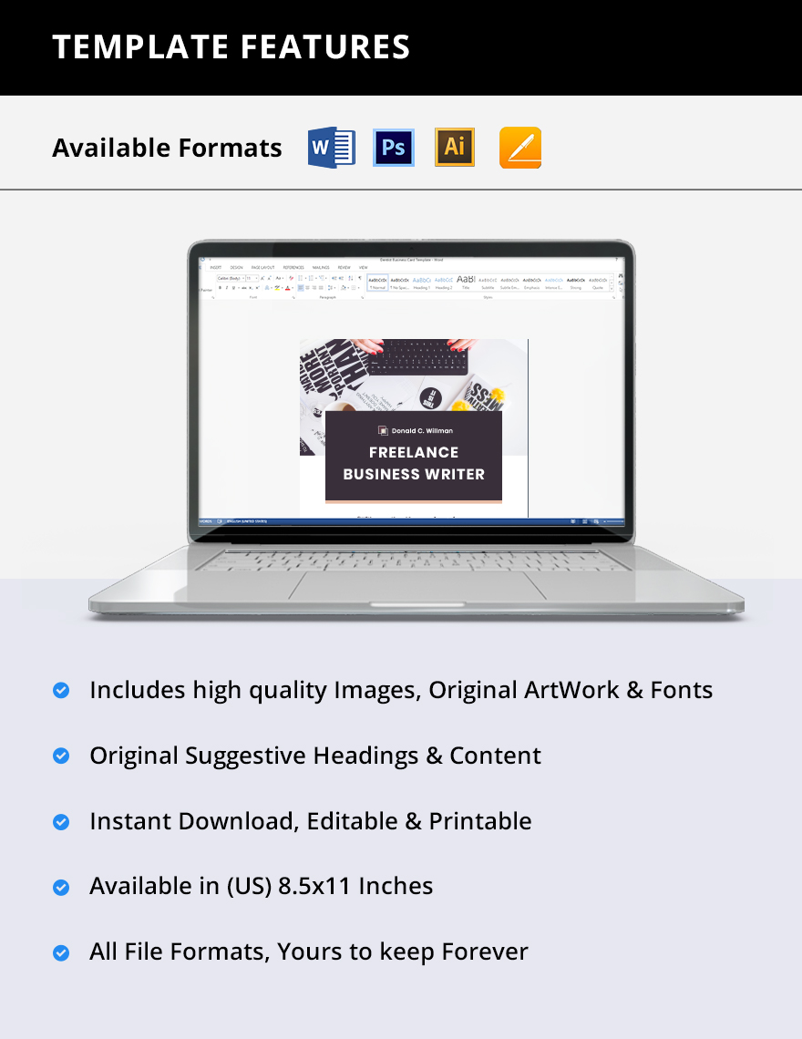 Freelancing Flyer Template - Download in Word, Illustrator, PSD, Apple ...