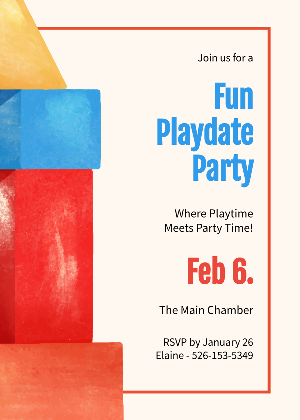 Free Kids Party Invitation Templates Editable And Printable