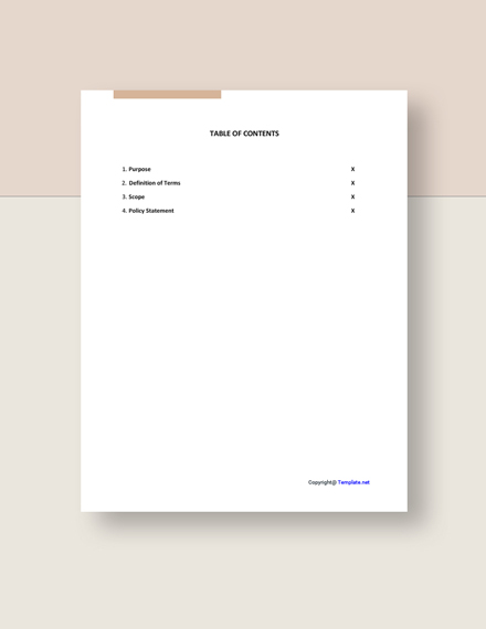 FREE University Teaching Policy - Word | Google Docs